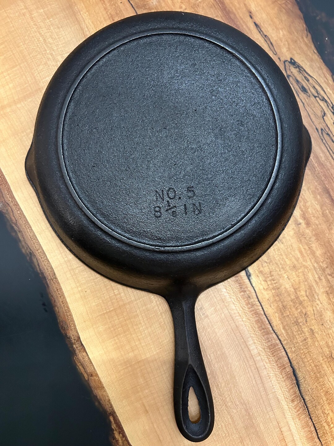 BSR Century No.5 Heat Ring Cast Iron Skillet Fully Restored - Etsy