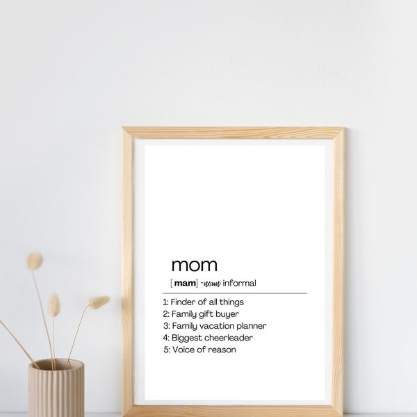 Mom Meaning - Etsy