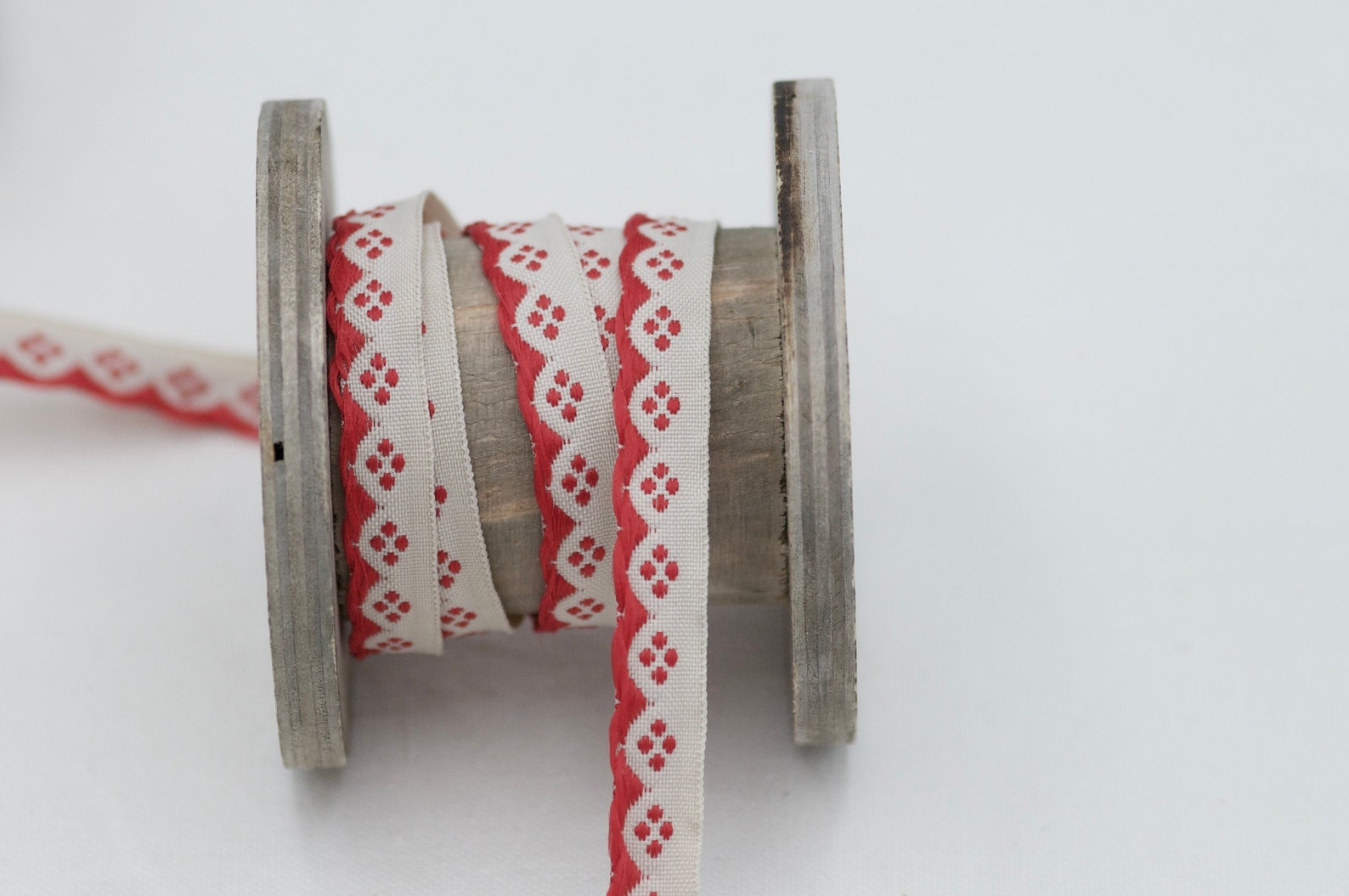 1cm X 10m Rustic Fabric Ribbon, Wrapping Ribbon, Decorative Ribbon ...