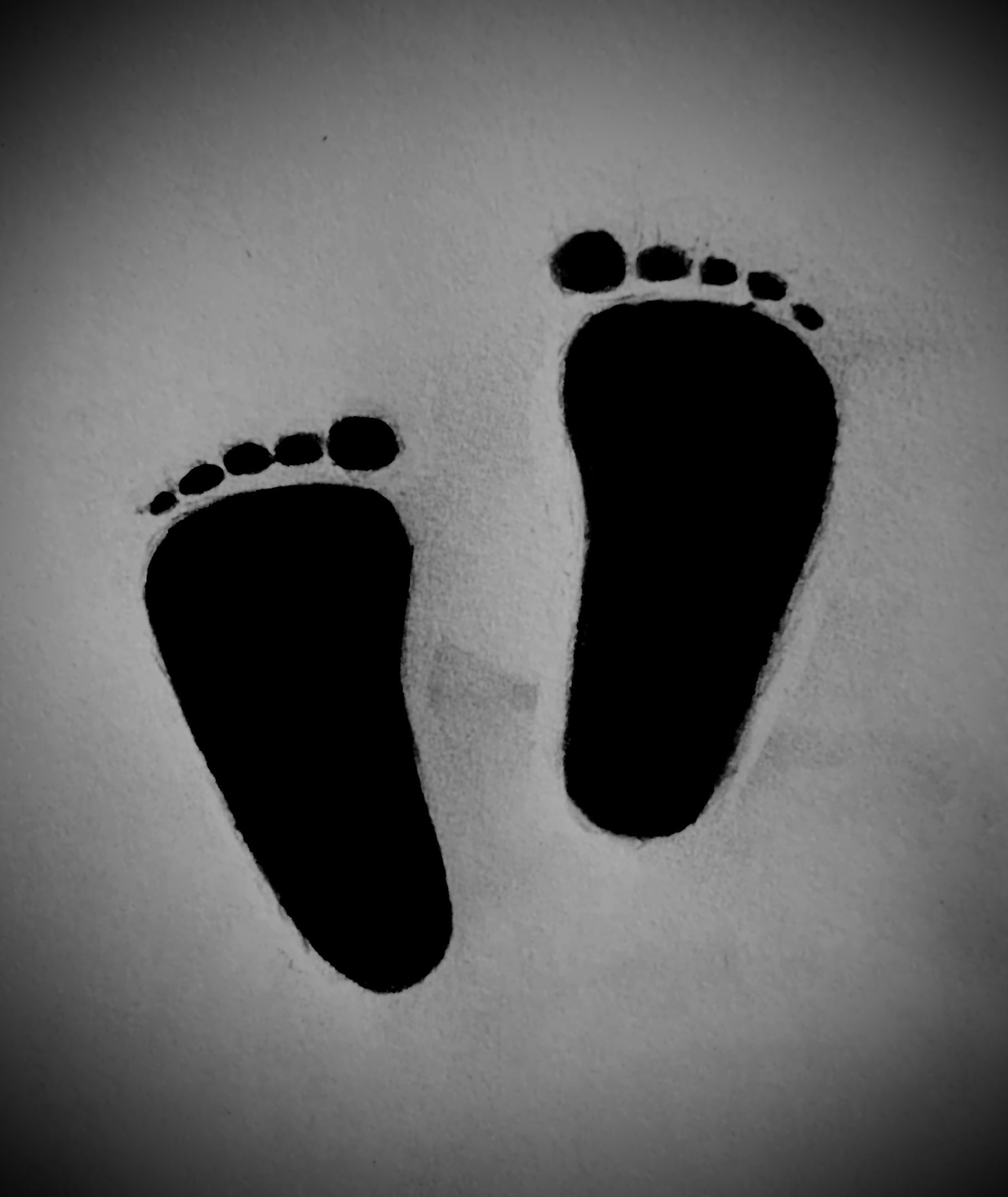 Baby Footprint, Digital Download, Printout, Electronic - Etsy