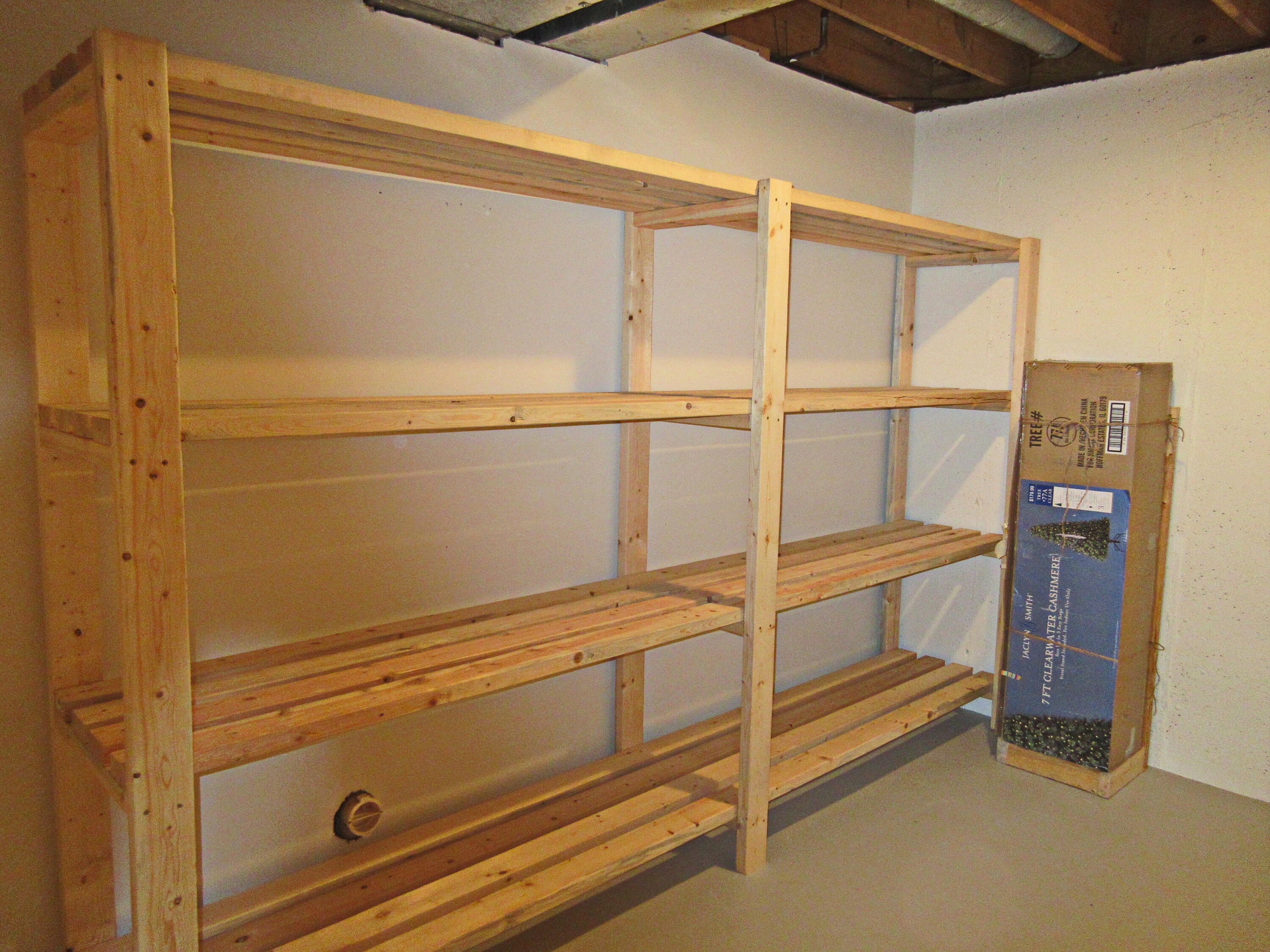 Garage Shelves Plan Easy To Build Etsy