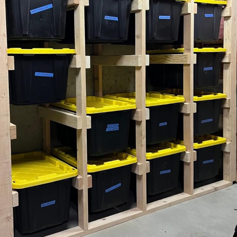 Tote Storage Rack Rolling - Etsy