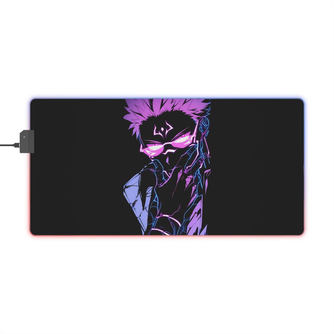 Gaming Mouse Pad, Anime Mousepad, Ryomen Sukuna, Jujutsu Kaisen, Gamer ...
