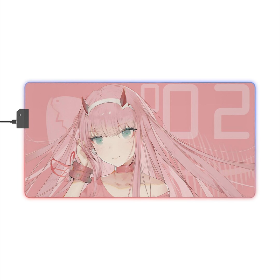 Mouse Pad, Zero Two Darling in the Franxx Anime Manga, Anime Mouse Mat ...