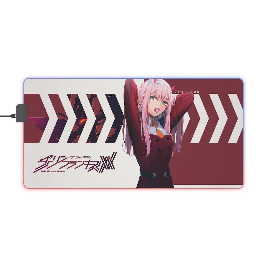 Mouse Pad, Anime Mouse Mat, Zero Two XX, Gaming Accessories, Desk Decor ...