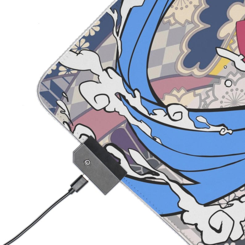 Mouse Pad, Giyu Tomioka Demon Slayer Kimetsu No Yaiba Design, Desk ...