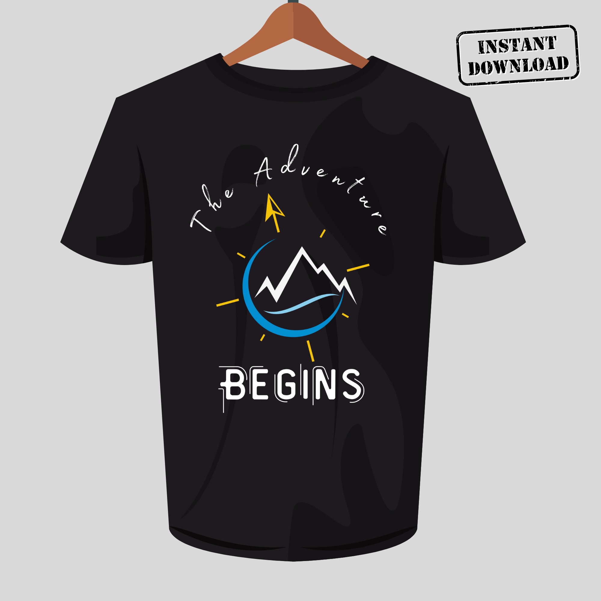 The Adventure Begin Svg Adventure Clipart Adventure Begins - Etsy