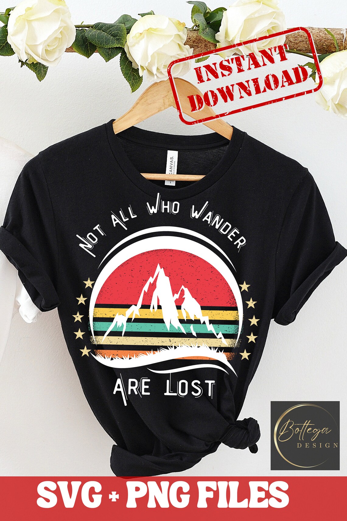 Not All Those Who Wander Are Lost Svg, Mountain Svg, Adventure Svg ...