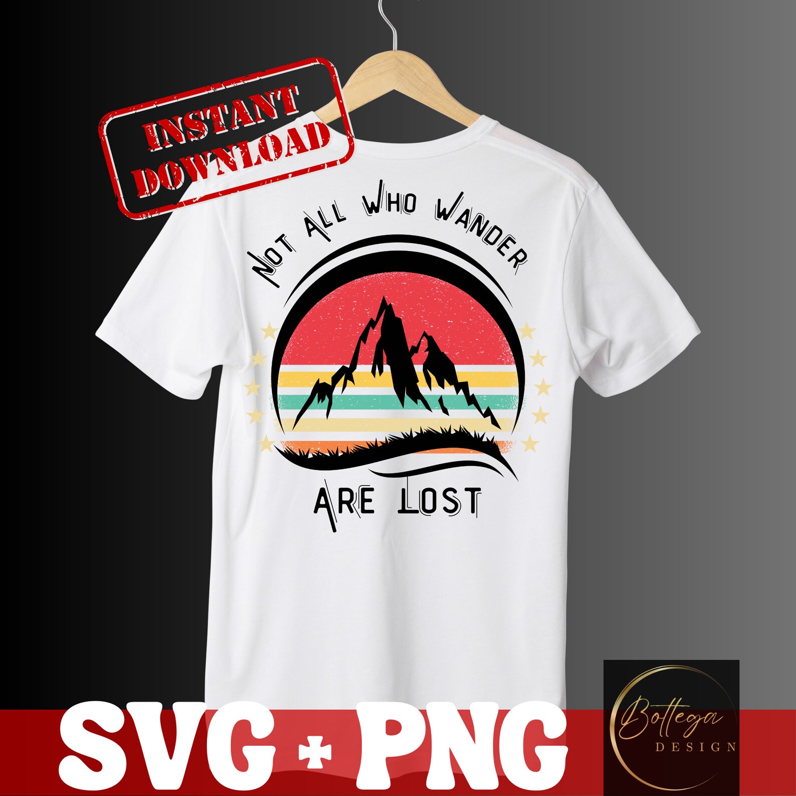 Not All Those Who Wander Are Lost Svg, Mountain Svg, Adventure Svg ...
