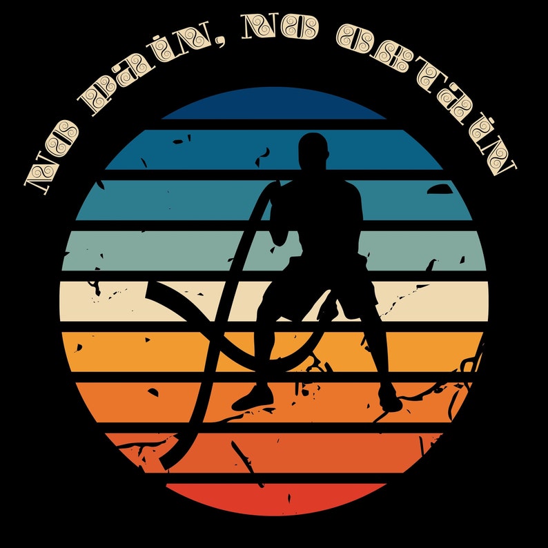 No Pain No Obtian SVG Fitness Quote Cricut Cut File Svg Files for ...
