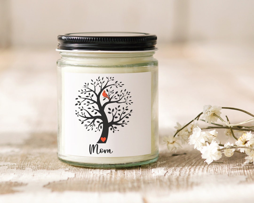 In Loving Memory Memorial Candle Cardinal Memorial Christmas - Etsy