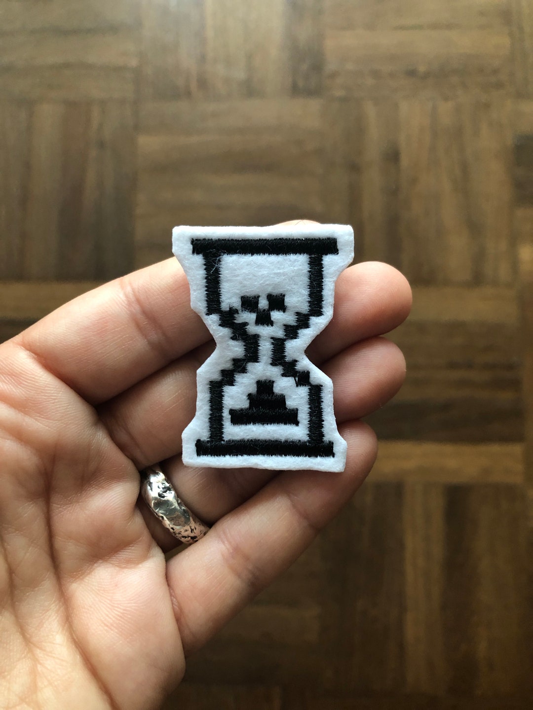 Hourglass Pc Computer Nerd Patch - Etsy