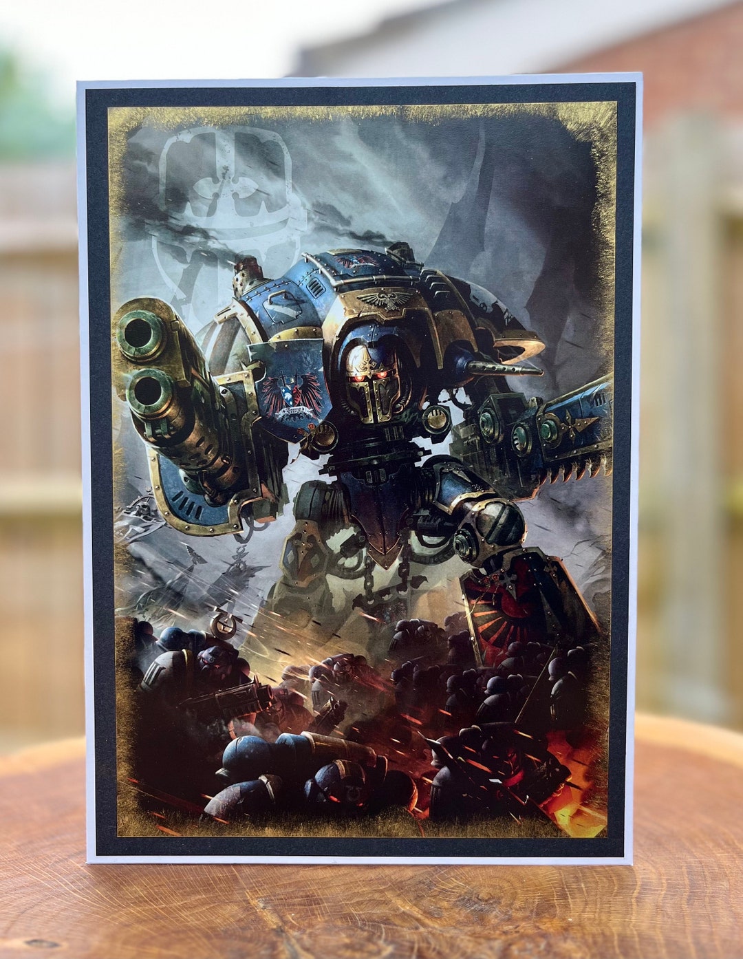 Giant Warhammer 40K Card - Etsy