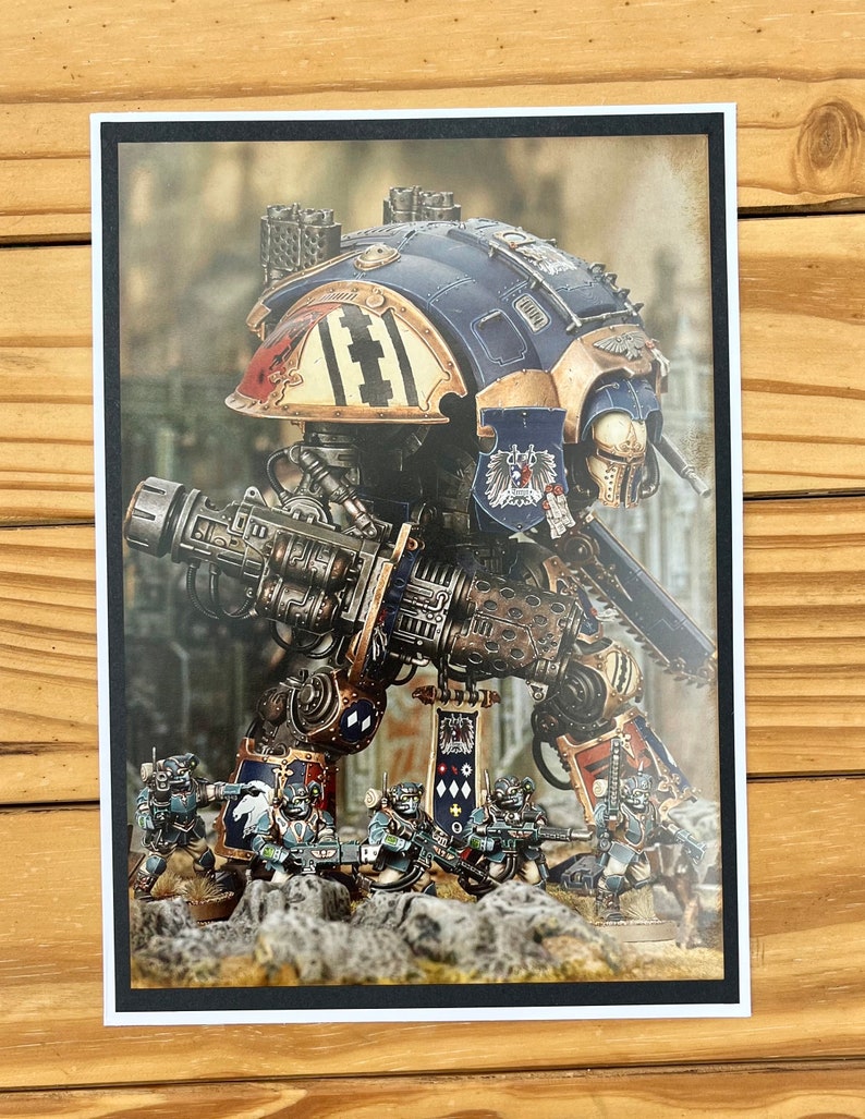 Giant Warhammer 40K Card - Etsy
