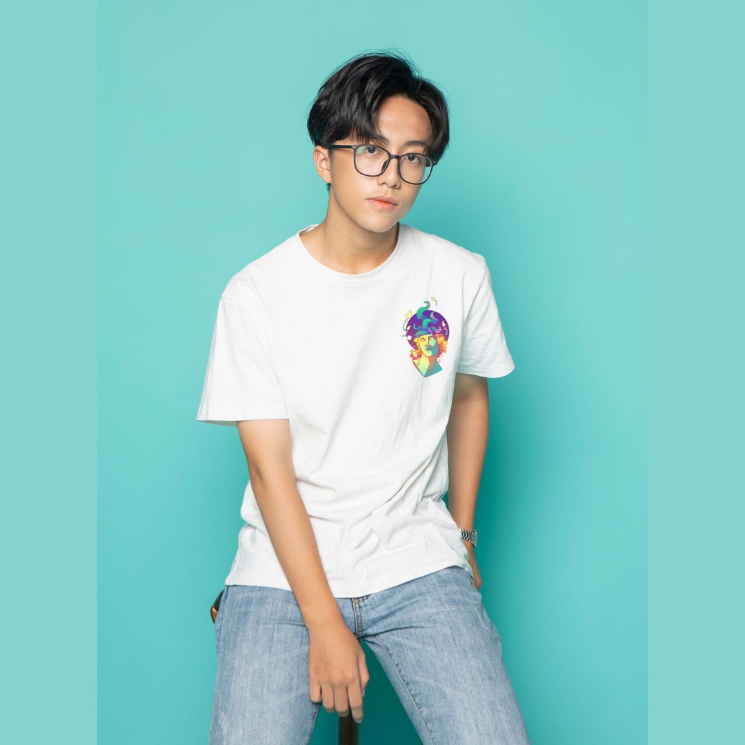 Psychedelic Trippy Tshirt Backprint T-shirt Gift for - Etsy