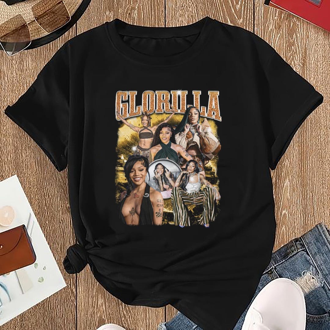 Glorilla Fan Shirt, Glorilla 90s Vintage Shirt, Glorilla Bootleg Shirt ...