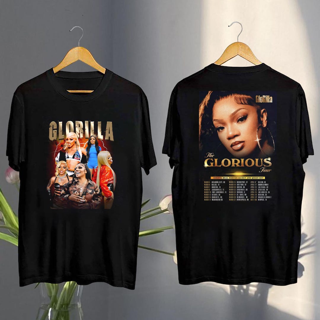Glorilla Bootleg Shirt, 2025 Glorilla Glorious Tour Shirt, Glorilla ...