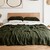 Boho 5 Colors of Gauze Linen Lining Curtains, Striped Gauze 2 Panel ...