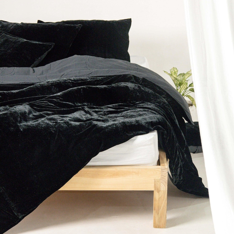 Velvet Bedding - Etsy