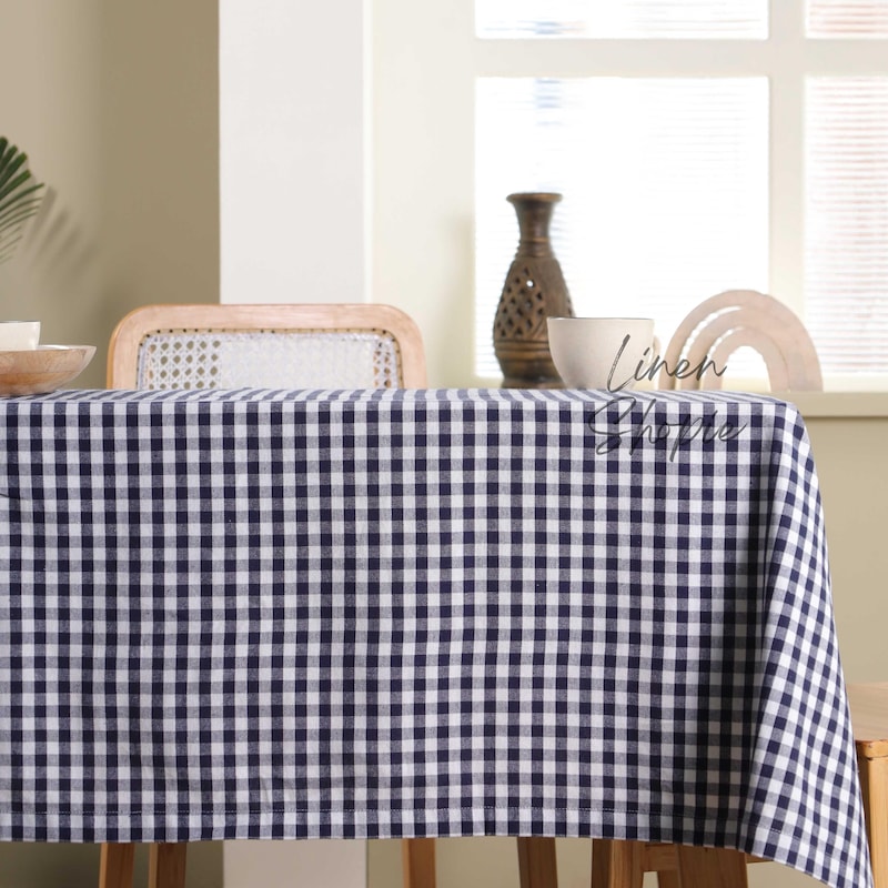 Gingham Table Cloth - Etsy