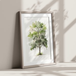 Ash Tree - Stunning British Native Watercolour Digital Print - Etsy