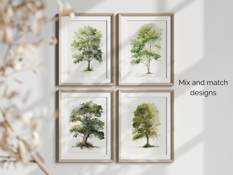 Ash Tree - Stunning British Native Watercolour Digital Print - Etsy