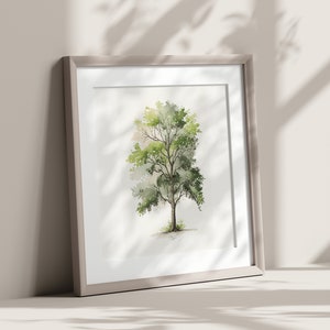 Ash Tree - Stunning British Native Watercolour Digital Print - Etsy