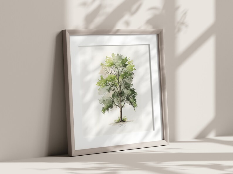 Ash Tree - Stunning British Native Watercolour Digital Print - Etsy