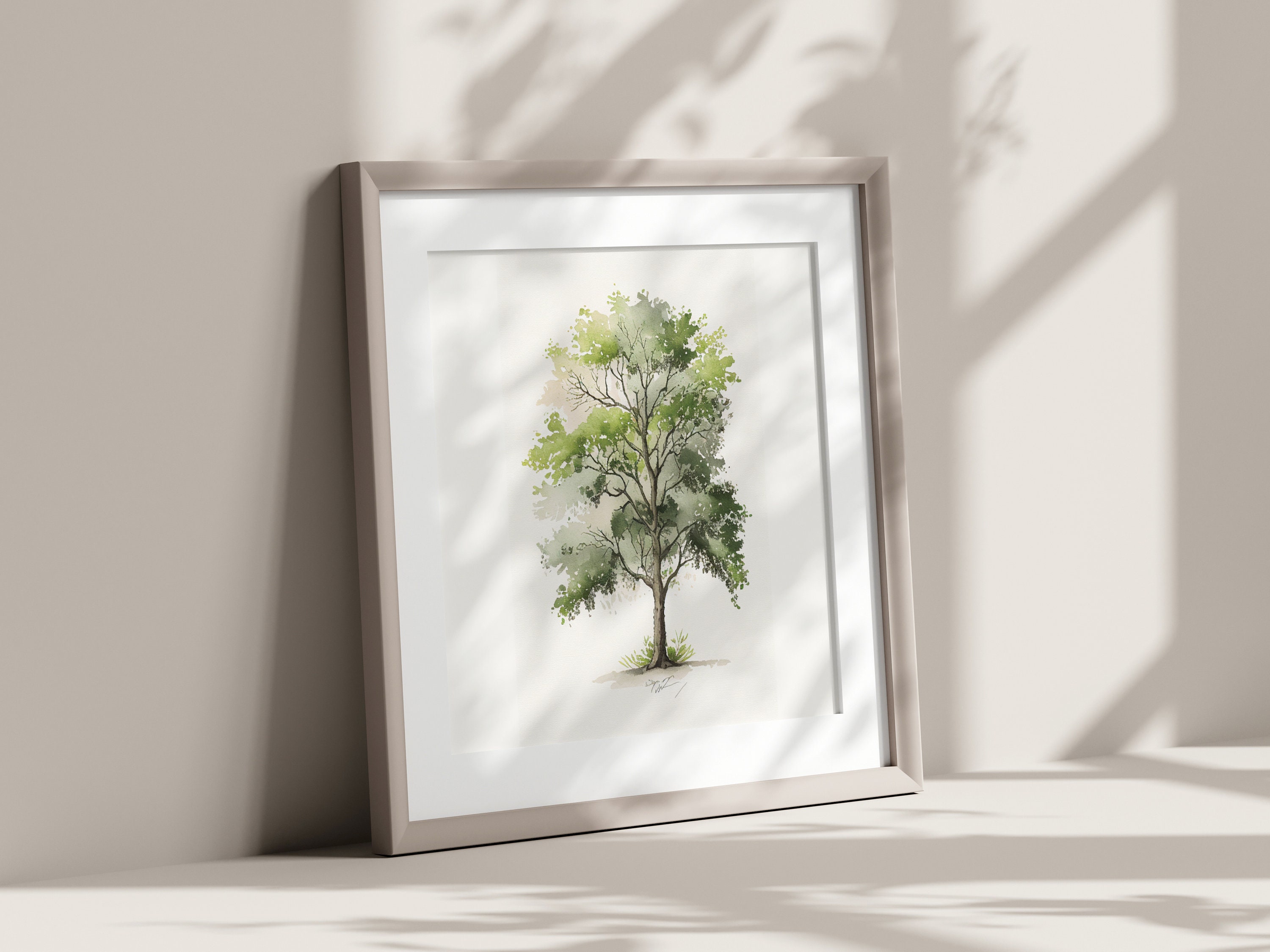 Ash Tree - Stunning British Native Watercolour Digital Print - Etsy