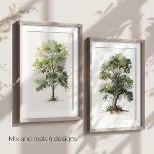 Ash Tree - Stunning British Native Watercolour Digital Print - Etsy