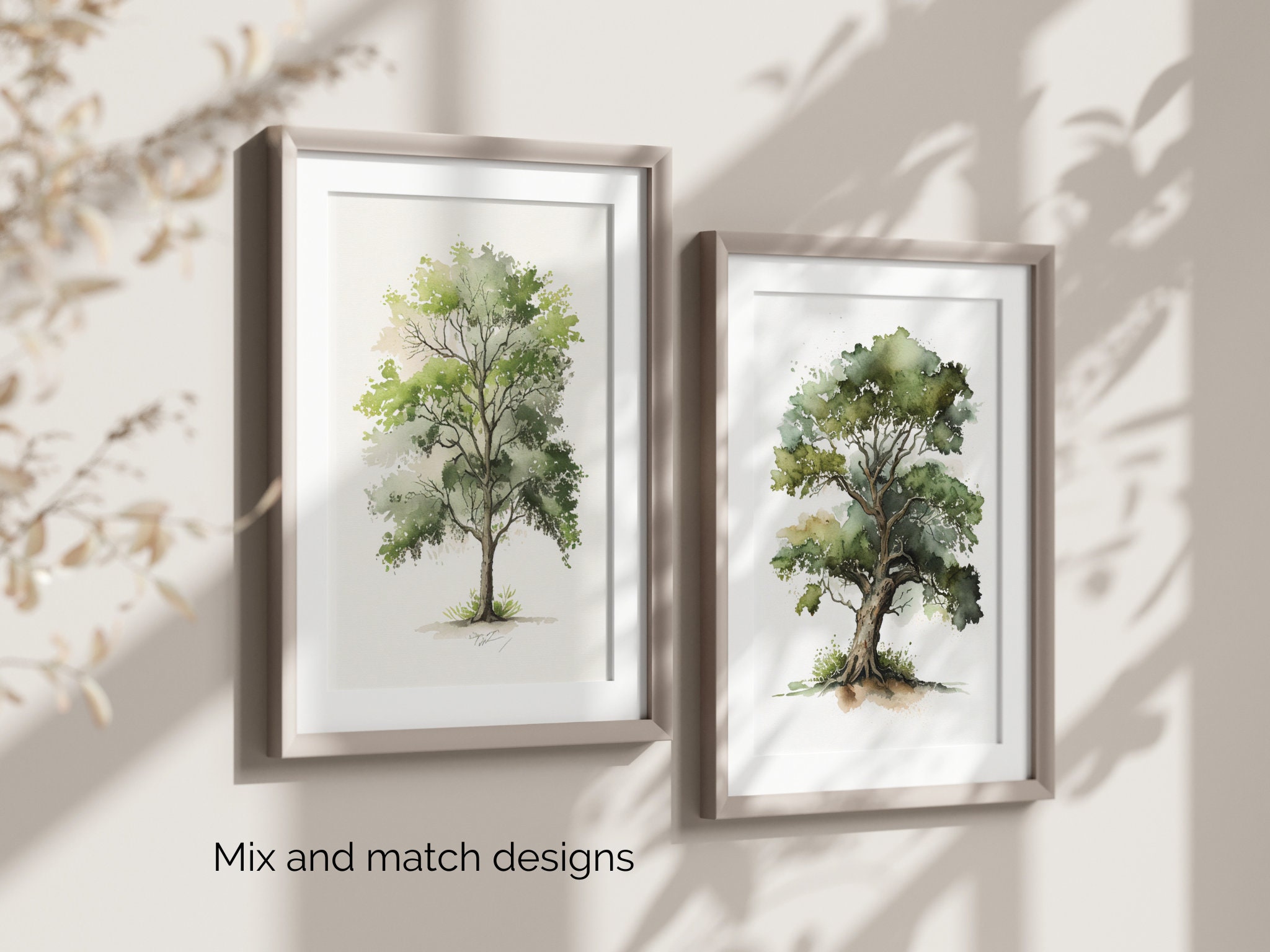 Ash Tree - Stunning British Native Watercolour Digital Print - Etsy