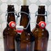 Vintage Brown Glass Bottle: EZ Cap Flip Top, Collectible Jar - Etsy