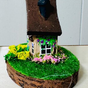 Handmade Miniature Houses Set: Upcycled Wood, Artisan Designed - Etsy