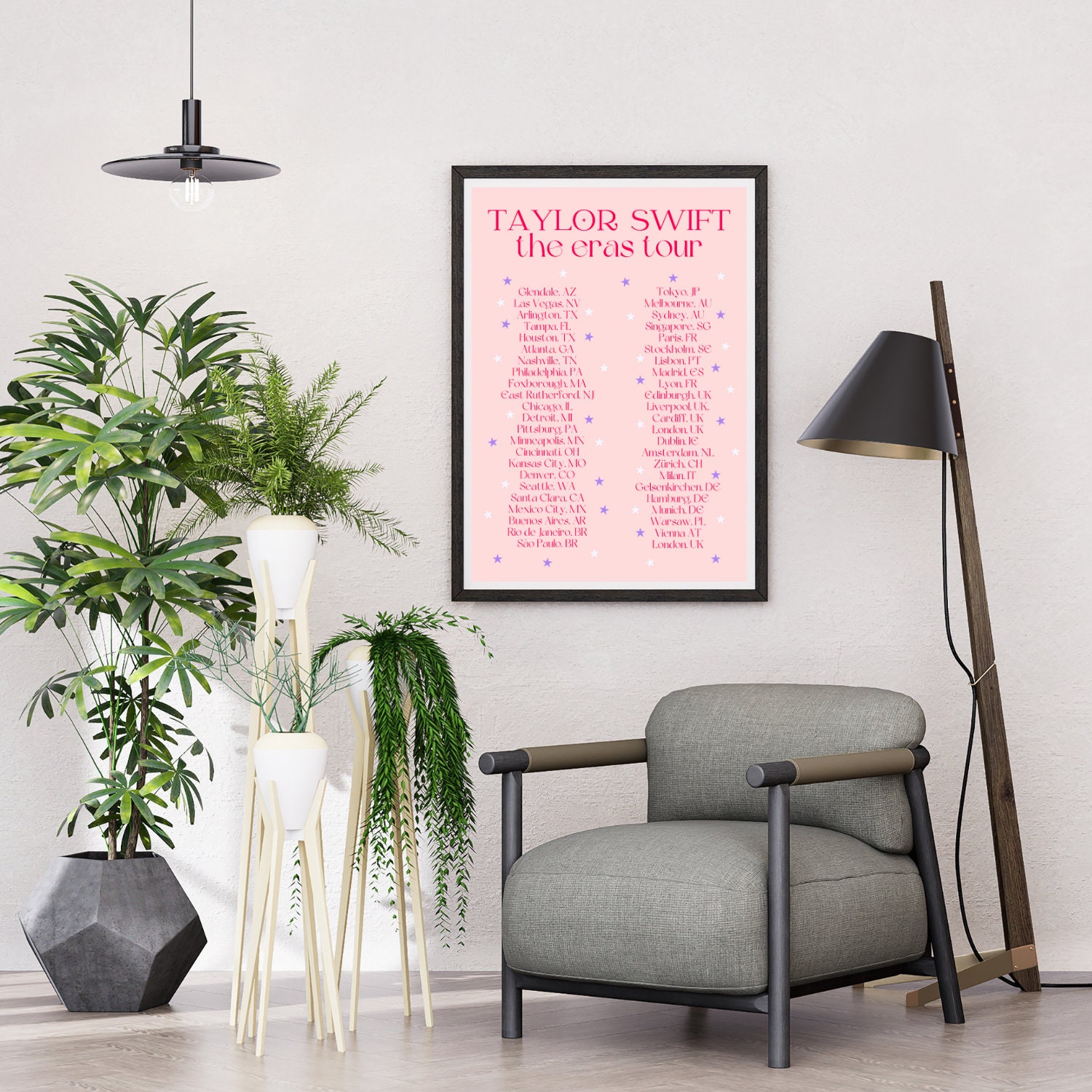 Taylor The Eras Tour Poster