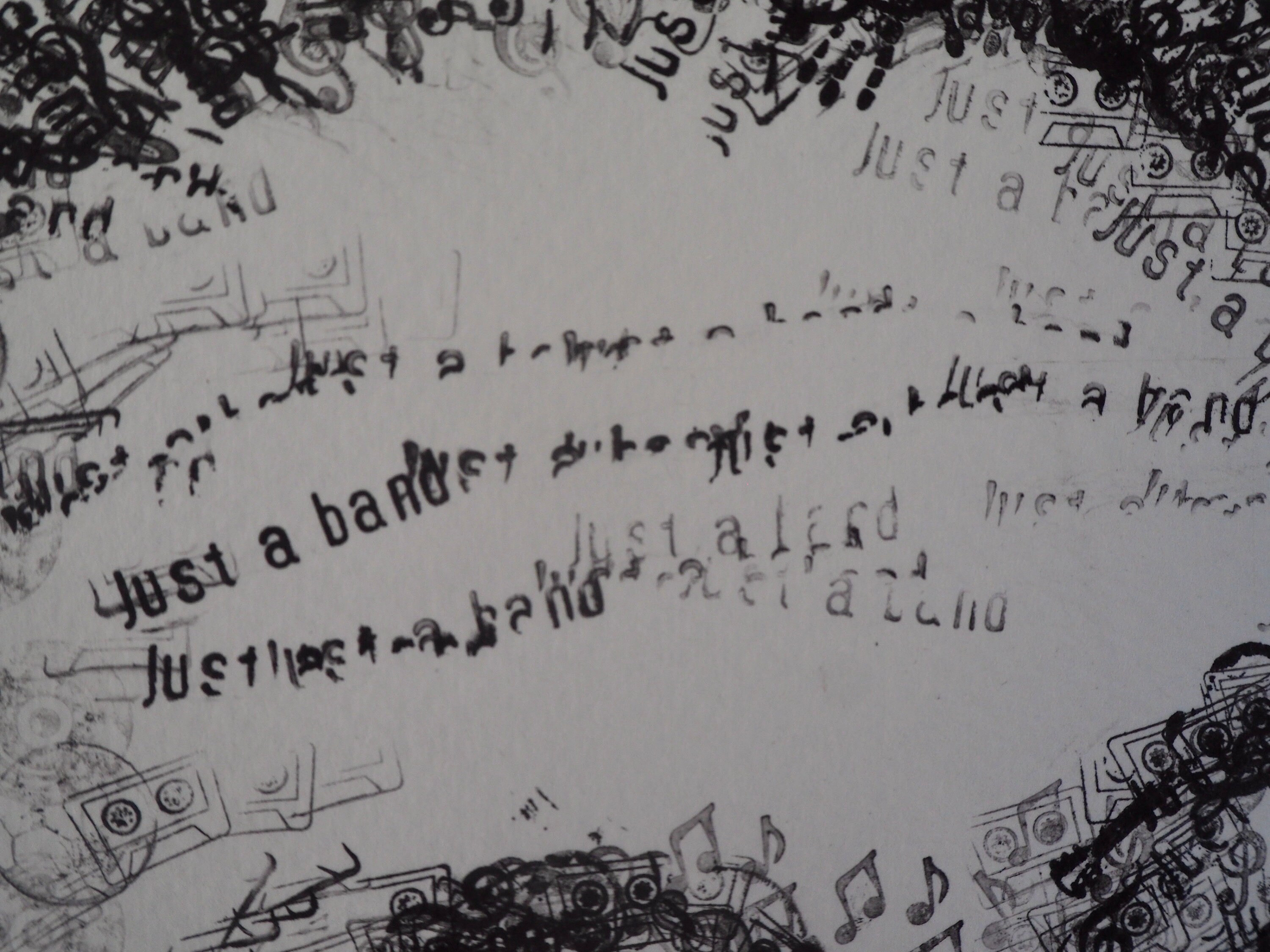 Scroobius Pip Rubber Stamp Portrait - Etsy