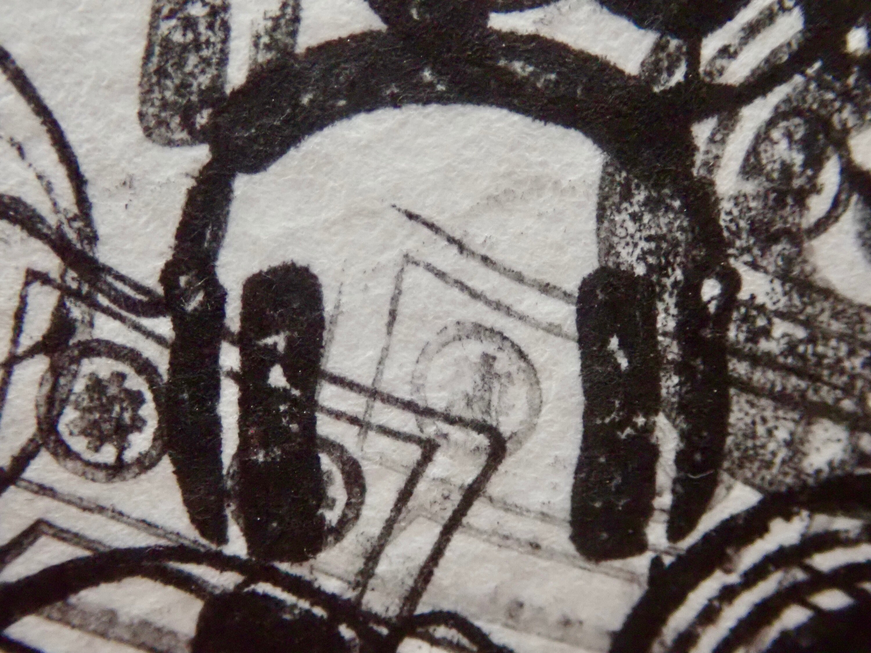 Scroobius Pip Rubber Stamp Portrait - Etsy