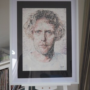 Grayson Perry Rubber Stamp Portrait - Etsy