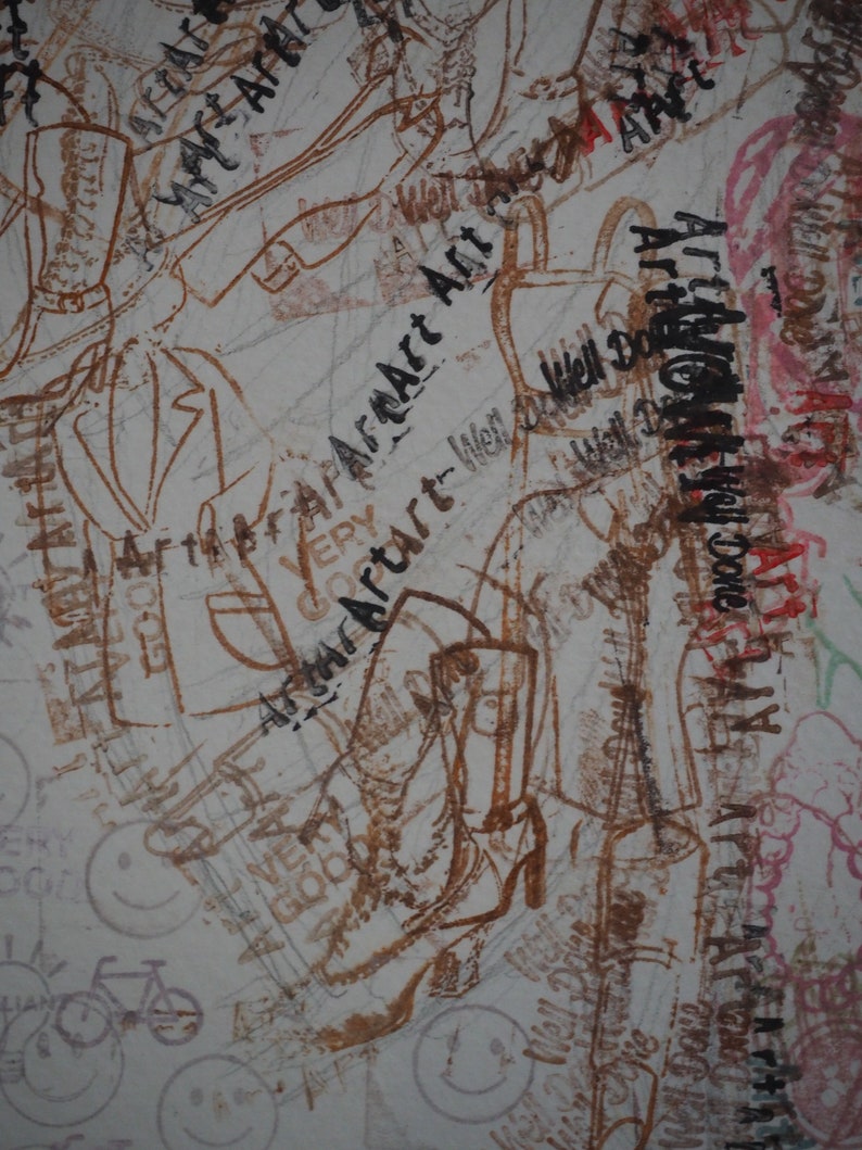 Grayson Perry Rubber Stamp Portrait - Etsy