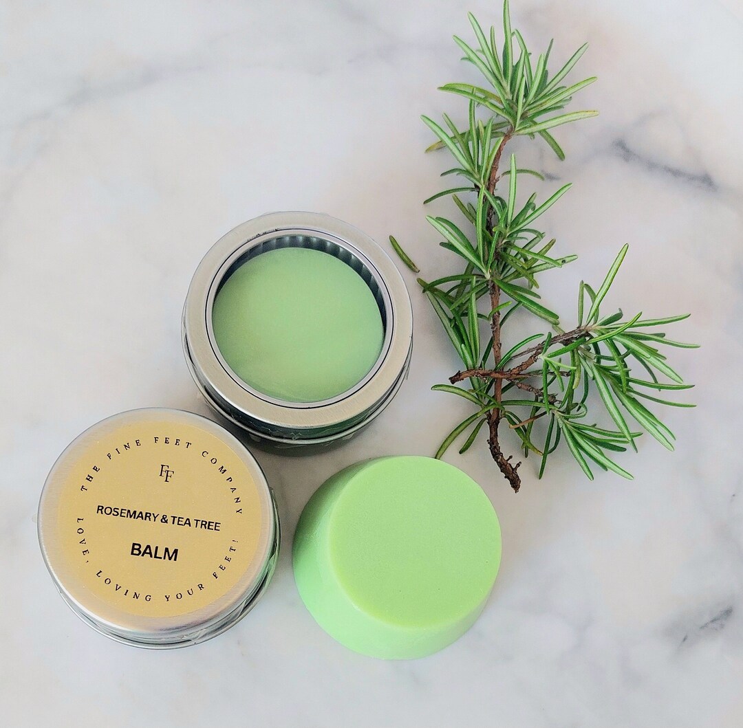 ROSEMARY and Tea Tree Foot Balm, Pamper Birthday Gift for Her, Shea ...