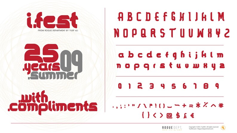 Ifest Typeface, Font, Logo Font - Etsy