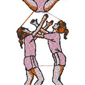 Cheerleading Set of 30 Embroidery Files - 4 X 4 Inches ( 100 X 100mm ...