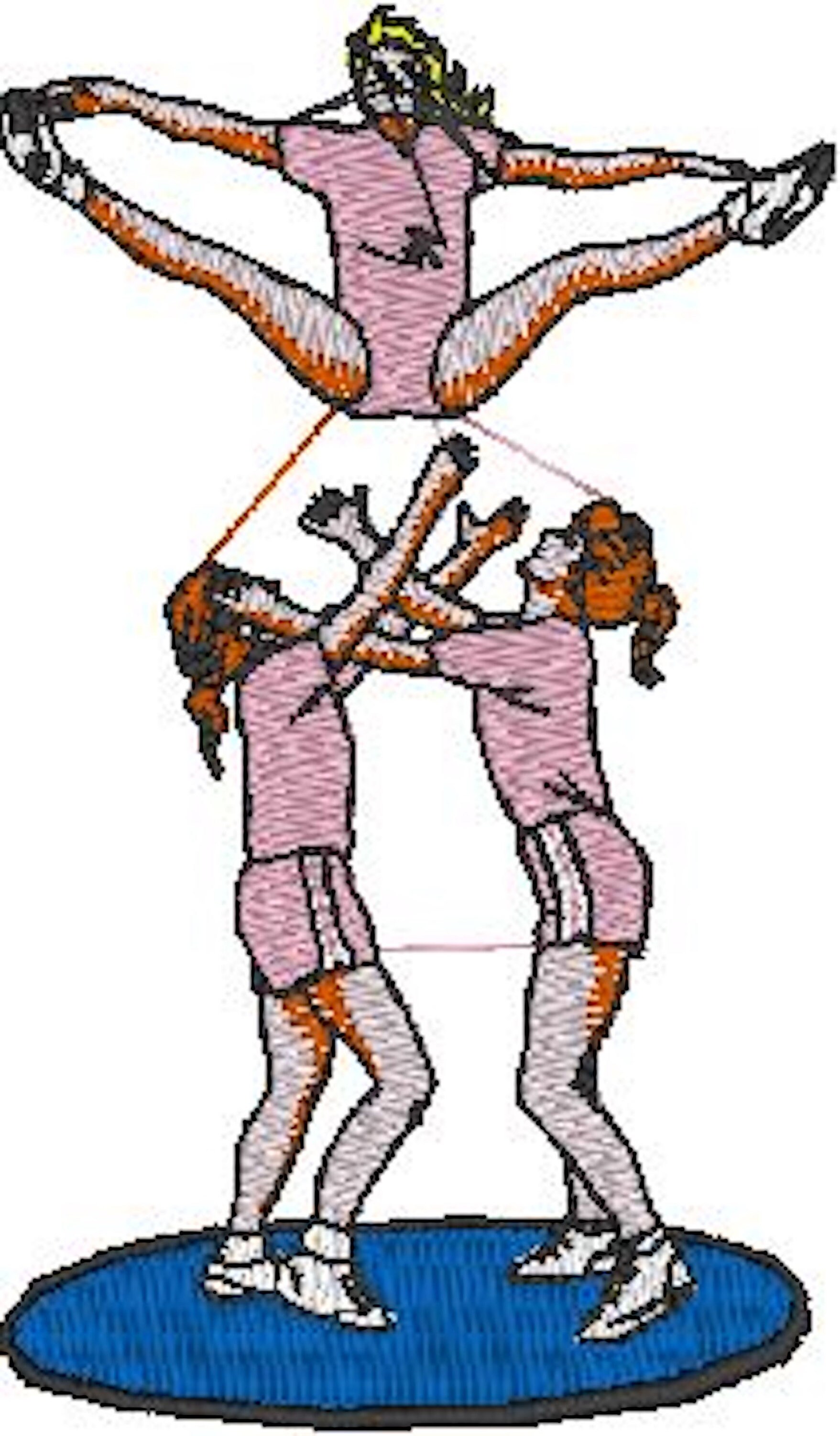 Cheerleading Set of 30 Embroidery Files - 4 X 4 Inches ( 100 X 100mm ...