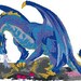 Dragons Set of 6 in 3 Sizes Each - Embroidery Files - Pes Dst Exp Jef ...