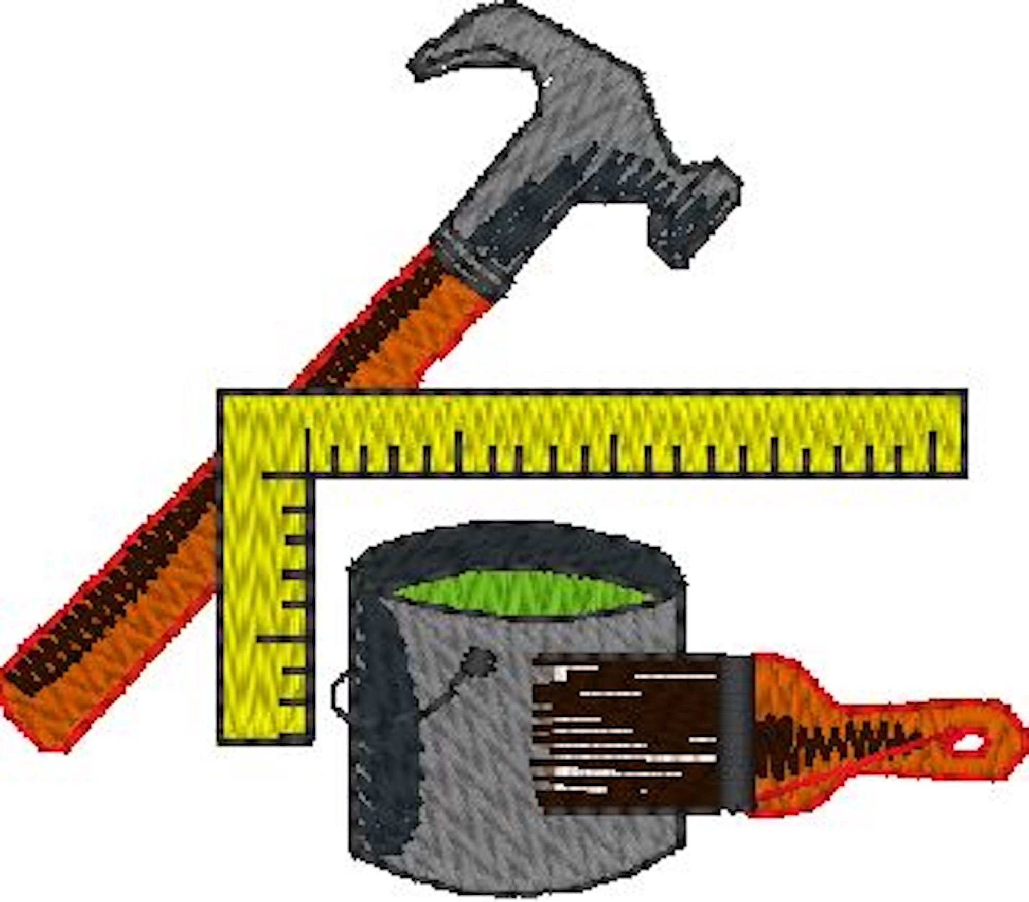 Tools Set of 24 Embroidery Files Fit 4 X 4 Inches 100 X - Etsy