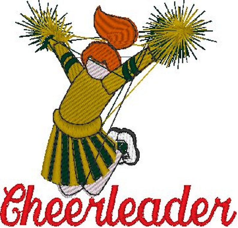 Cheerleading Set of 30 Embroidery Files 4 X 4 Inches 100 X - Etsy