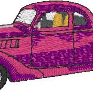 Cars Classics Old American 39 Embroidery Files 4 X 4 Inches ( 100 X ...