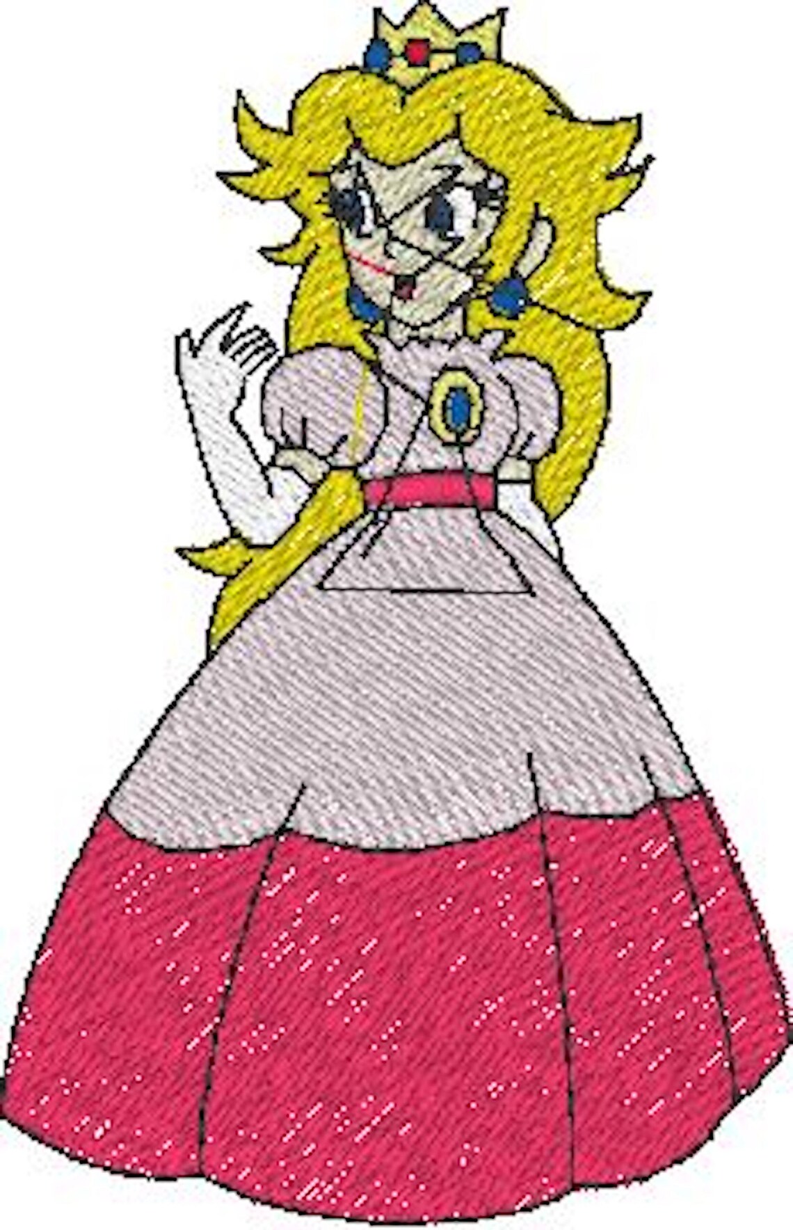 Mario Luigi Set of 12 Embroidery Files in 2 Sizes Pes Dst - Etsy