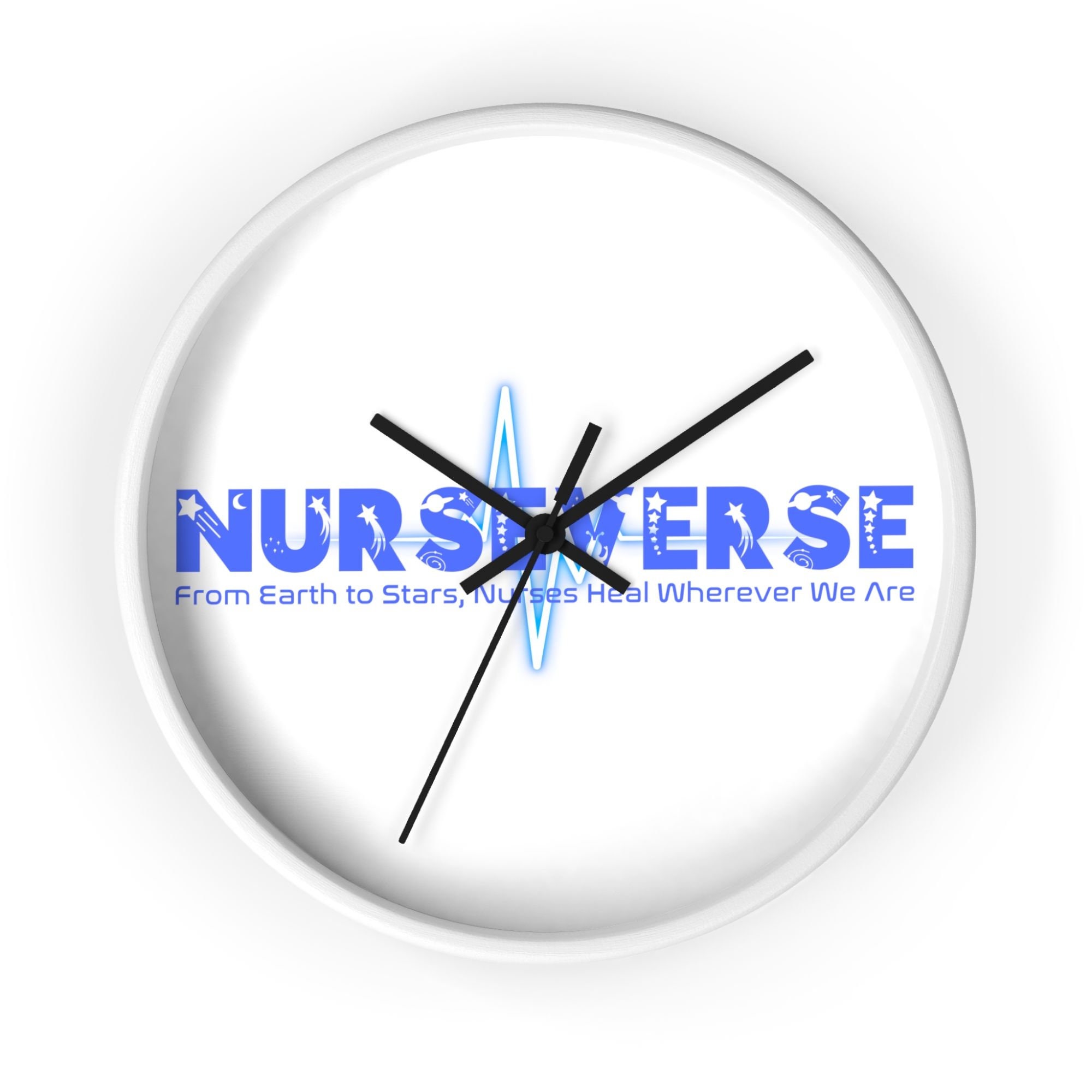 NURSEVERSE Unique Wall Clock Nurse Office Hanging Clock Nurse Office ...