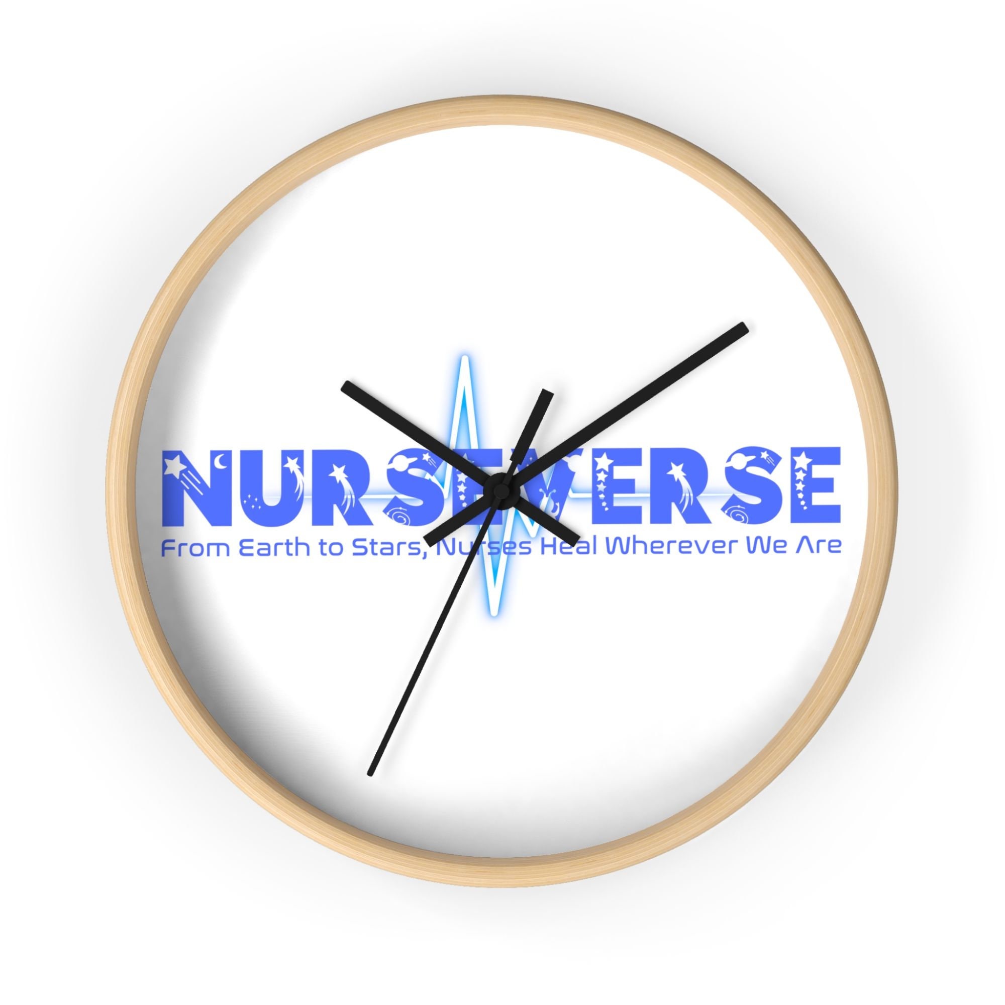 NURSEVERSE Unique Wall Clock Nurse Office Hanging Clock Nurse Office ...