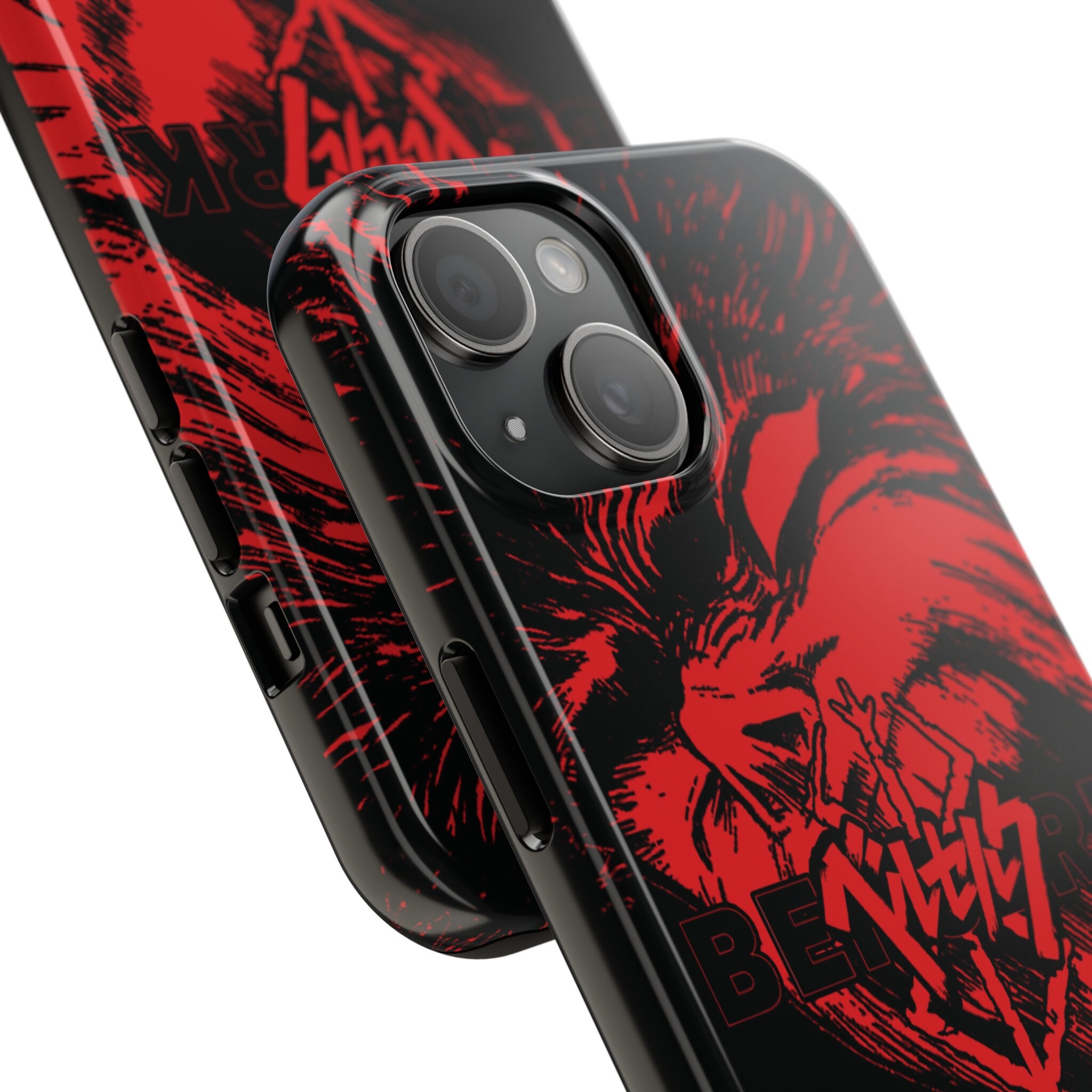 Berserk Guts Dark Manga Swordsman iPhone Case 15, 14, 13, 12, 11, 7, 8 ...